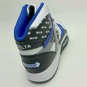 TROOP | Shoes | Mens Troop Delta White Black Blue Hightop Sneaker Nwt ...